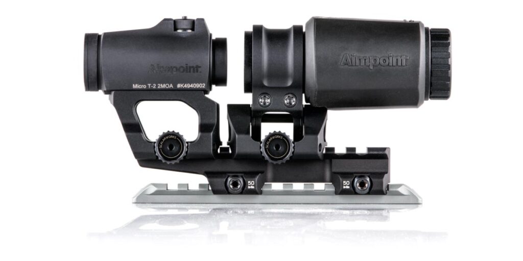Extended Optic Riser for Aimpoint Micro T2 and Eotech EXPS