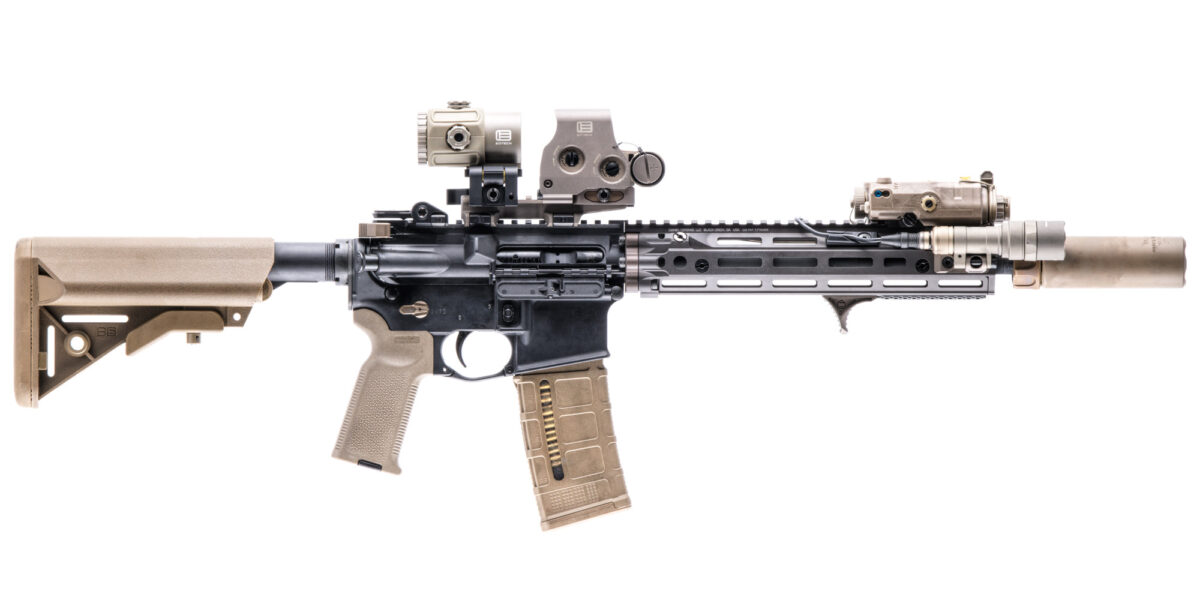 Extended Optic Riser for Aimpoint Micro T2 and Eotech EXPS