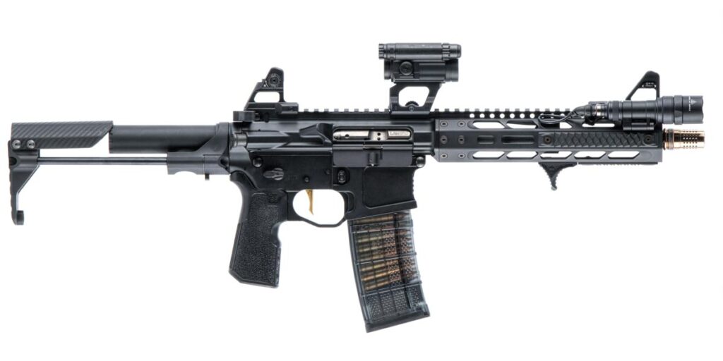 Fixed Iron Sights | BUIS For AR 15 Picatinny Rail