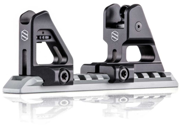 Fixed Iron Sights | BUIS For AR 15 Picatinny Rail
